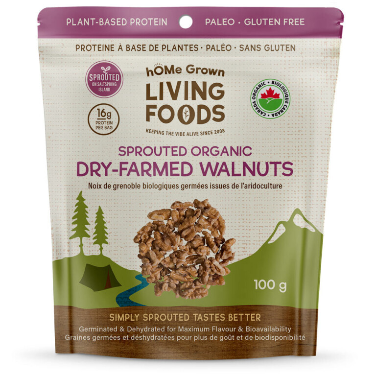 Sprouted Dry Farmed Walnuts - hOMe Grown Living Foods
