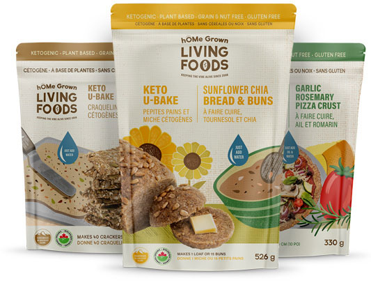 JUST ADD WATER ~ Our Keto U Bake Rebrand - hOMe Grown Living Foods